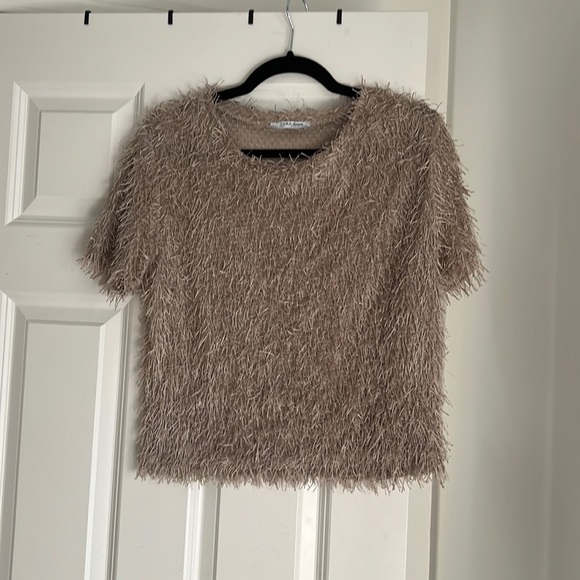 Zara | Tops | Zara Fringe Top | Poshmark